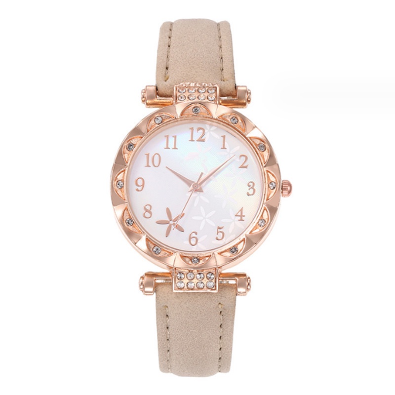 【5PCS】Flower Women Watches Starfish Dial Diamond Inlay Watches Set ...