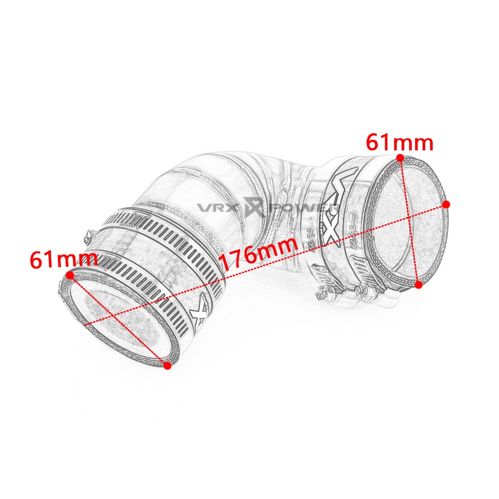 Air Filter Intake Tube Pipe For Vespa Sprint Primavera 125 150 2024 304 ...