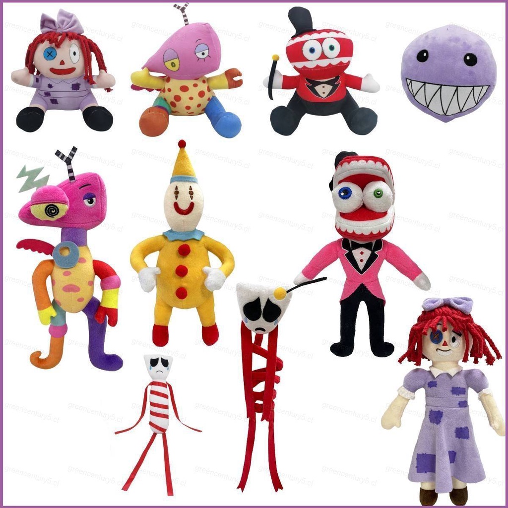 CWC THE AMAZING DIGITAL CIRCUS Pomni Ragatha Jax Plush Dolls Gift For Kids Kinger Zooble Caine ...