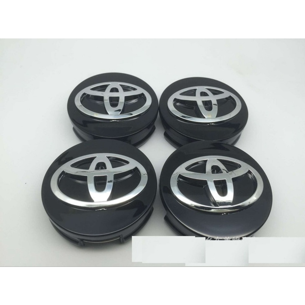 LT | 4Pcs 62mm Car emblem Wheel Center Hub Caps Badge covers for Toyota ...