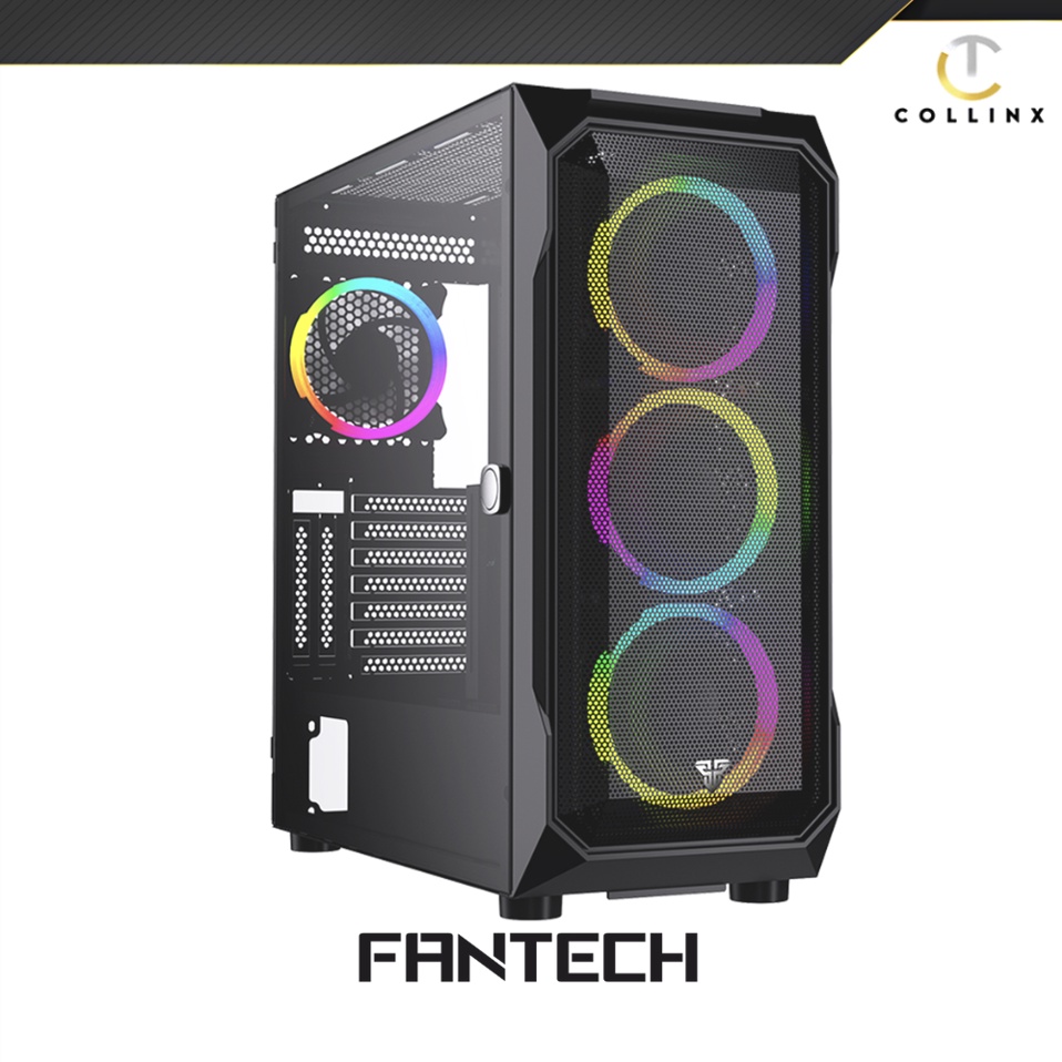 Gaming PC Case - Fantech Aero CG81 | RGB Middle Tower Case | High ...