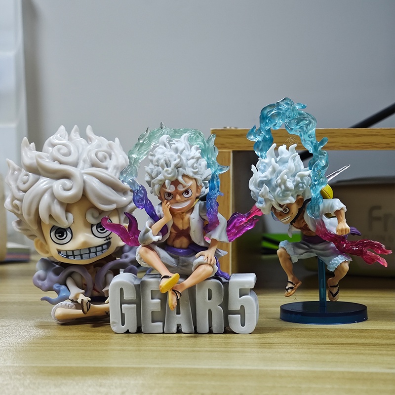 One Piece One Piece Monkey D Luffy Figures Gear 5 Nika Luffy Sun God ...