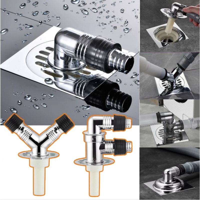 MESIN Washing Machine Floor Drain Full Set Floor Drain Set Washing ...