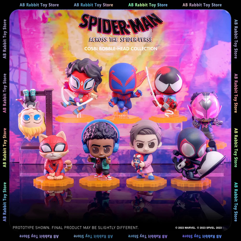 Hot Toys Spider Man Across The Spiderverse Ver.2 Series Blind Box Mini ...