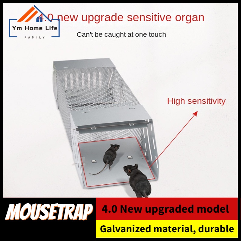 Automatic continuous mouse trap cage indoor mouse trap large mouse trap ...