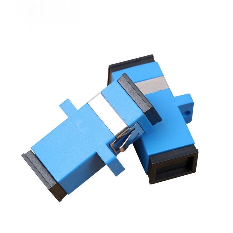 Fiber Optic Connector Adapter SC / UPC SM Flange Singlemode Simplex SC ...
