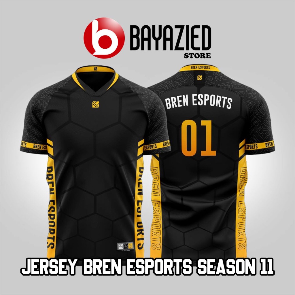 New Bren Esports T-shirt Jersey 2023 Gaming Jersey Customize CUSTOM Ml ...