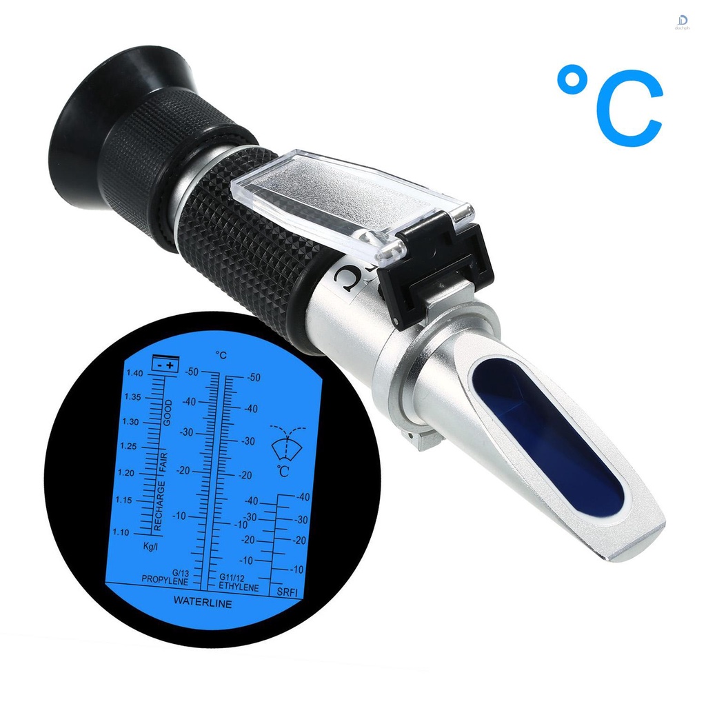 Antifreeze Refractometer Coolant Tester for Checking Freezing Point ...