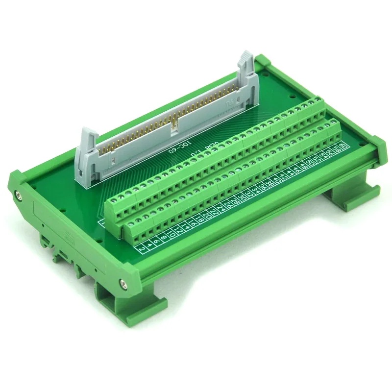 ELECTRONICS-SALON IDC-60 DIN Rail Mounted Interface Module, Breakout ...