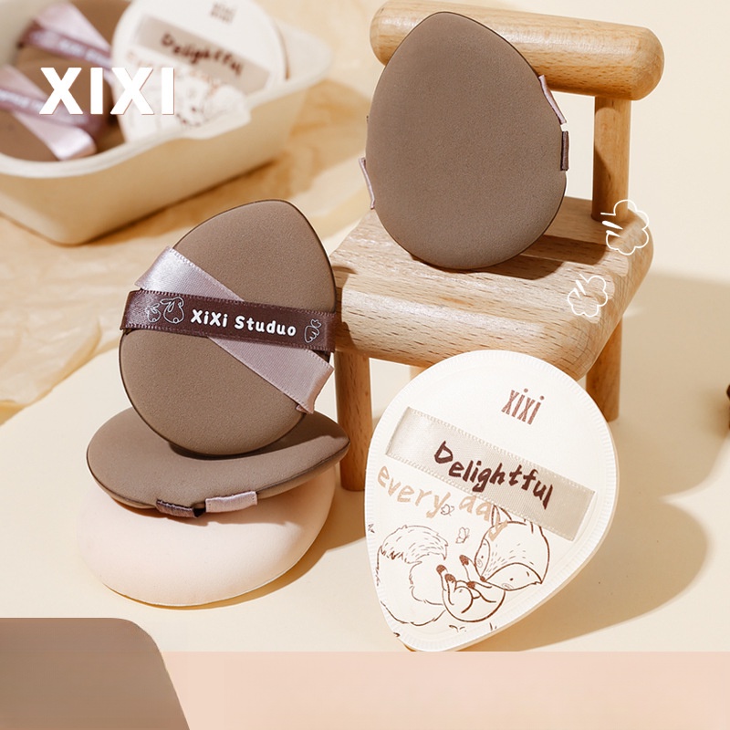 xixi Fox Series Drama Puff Wet Dry Dual Use Super Soft Do Not Eat ...