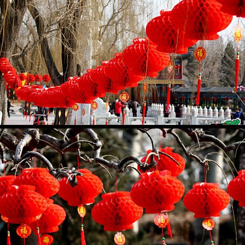 Traditional Chinese Red Lantern, Chinese New Year Decorations 2024 ...
