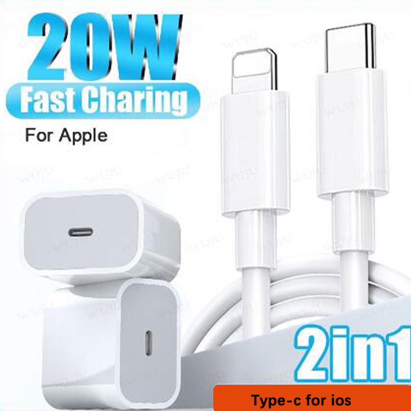 Brand New Fast Charger PD 20W 30W Type C to IOS for iPhone 14 13 12 11 ...