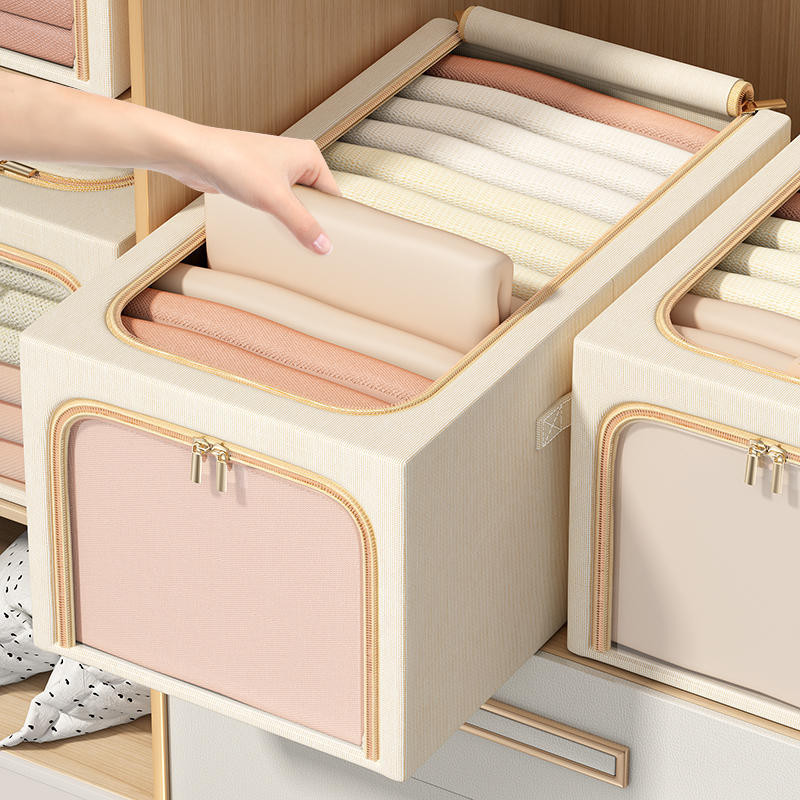 Nearer Folding Storage Box Organizer for Clothes Bag and Toys Cabinet ...