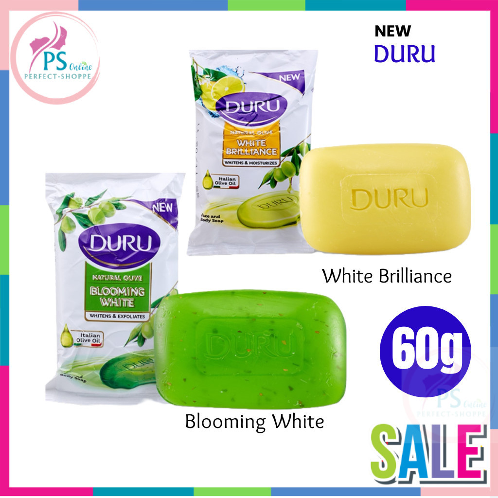 DURU Bar Soap Blooming Brilliance Face Body Soap Cleansing Bar ...