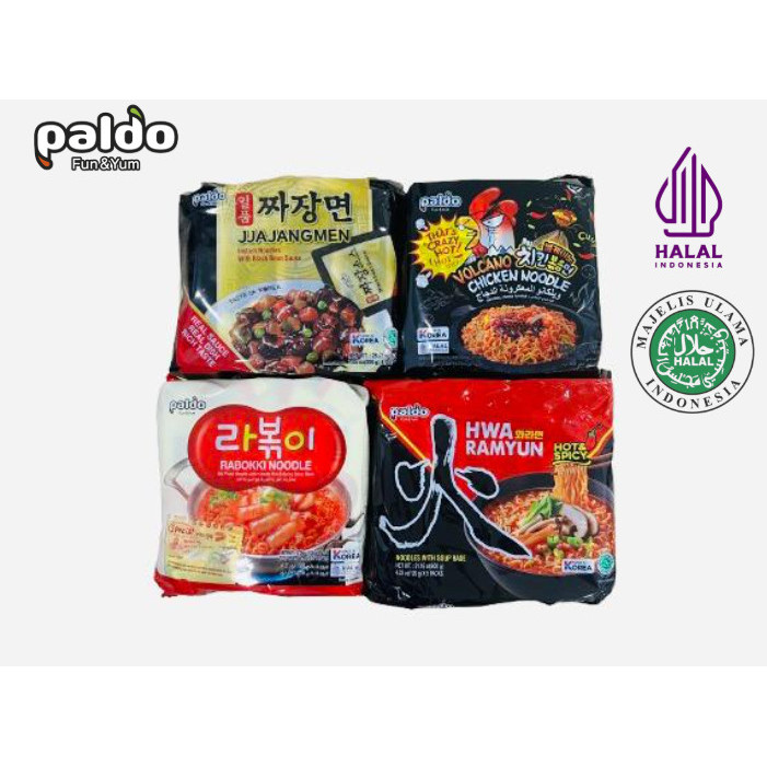 HALAL PALDO VOLCANO CHICKEN NOODLE/ PALDO RABOKKI / PALDO HWA RAMYUN ...
