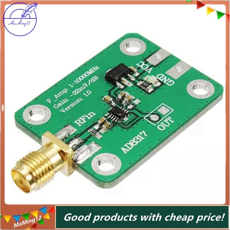 [MaMing] AD8317 High Speed Logarithmic Detector RF Log Detector RF Signal Log Output Power Meter ...