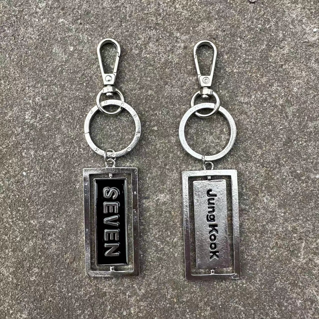 Kpop Idol JK Jung Kook 'SEVEN' Solo Single Merch Keyring Alloy ...