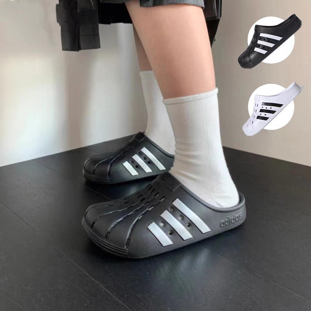 Adida Adilette Clogs Men's and Women's One Step Hole Shoes Sports ...