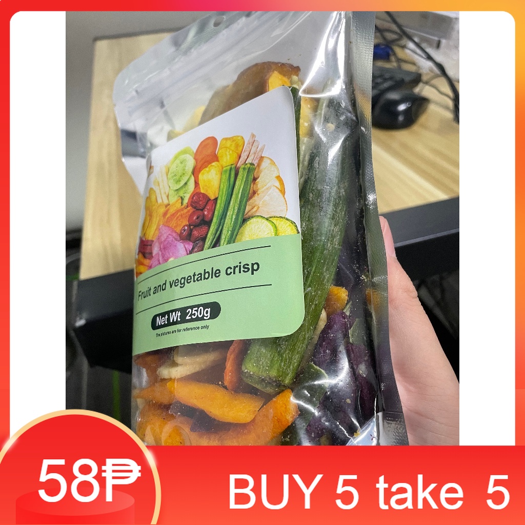 Vegetable and Fruits Chips 14 in 1 Dried Vegetables Snack Mixed ...