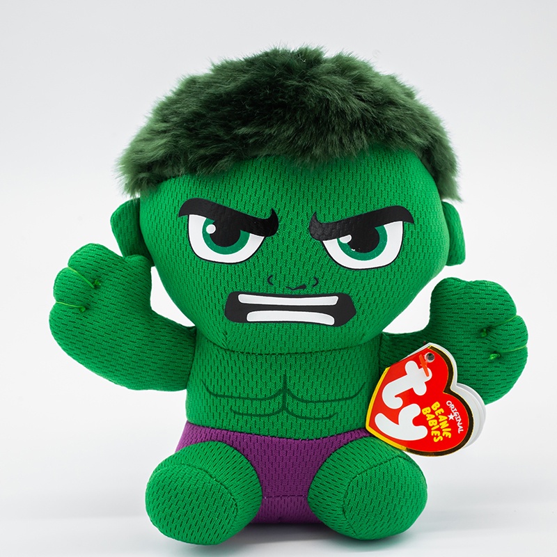 15cm TY Plush Toys The Hulk super hero for Kids Birthday Christmas and ...