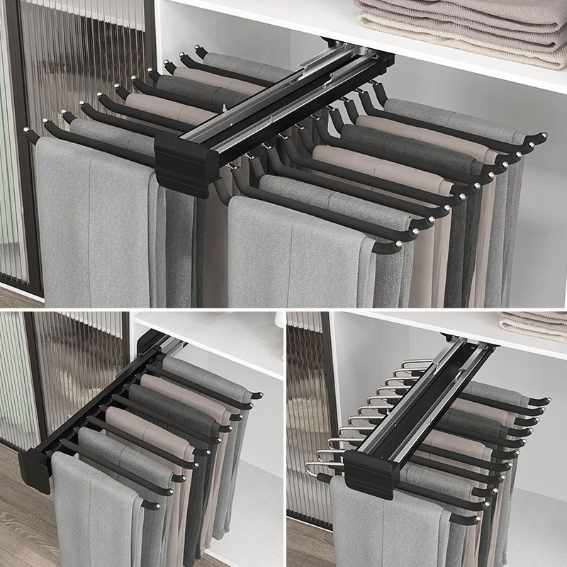 Wardrobe Underwear Hanger Retractable Pull-out Slide Rail ...