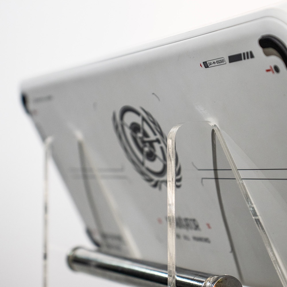 2-Tier Transparent Mechanical Keyboard Holder Stand Support Three For ...