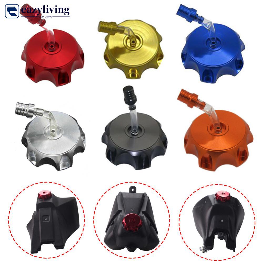 EAZYLIVING Universal CNC Motorcycle Fuel Tank Cap Aluminum For 70cc 110cc 125cc 150CC Vent Kayo ...