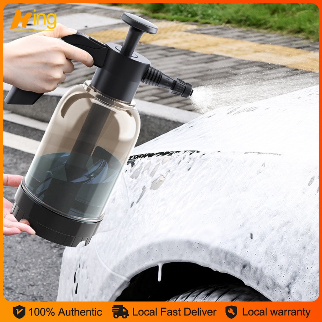 2000ml Car Foam Spray Bottle Spray Pressure Water Car Wash Sprayer Car ...