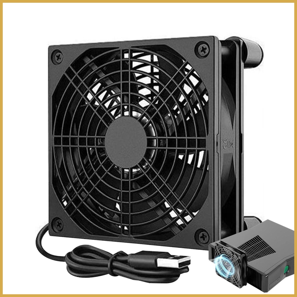 Computer Fans USB Powered Case Fan Portable Computer Cooling Fan USB ...