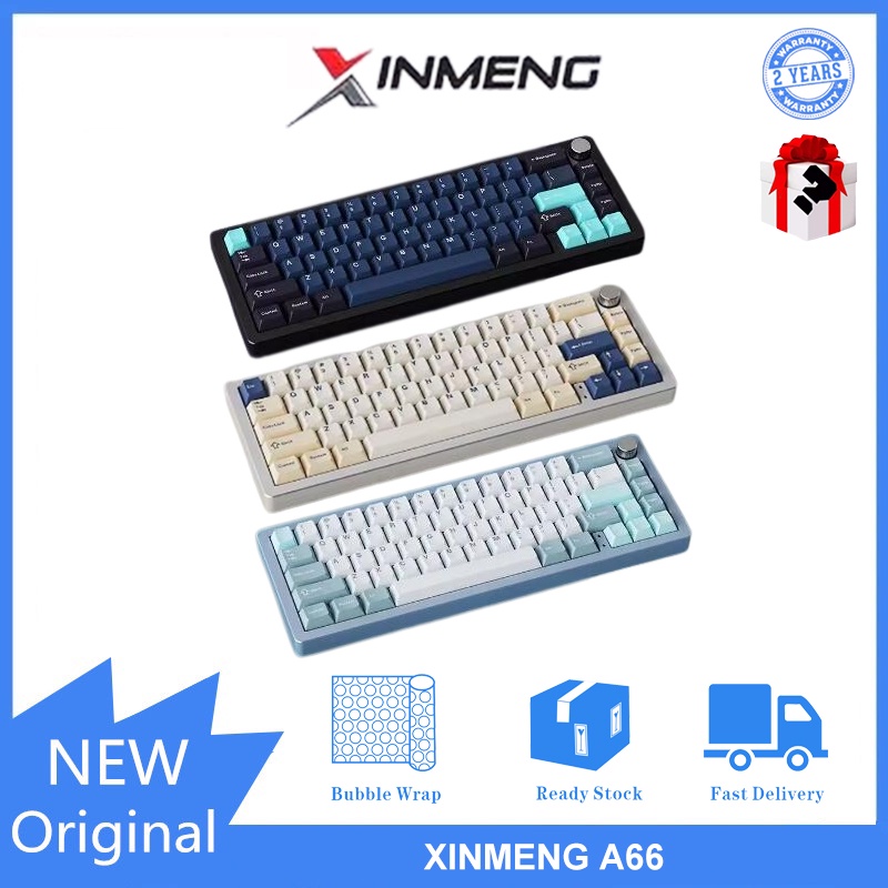 Xinmeng A66 Aluminum Tuotuo Three mode wireless Bluetooth hot plug ...