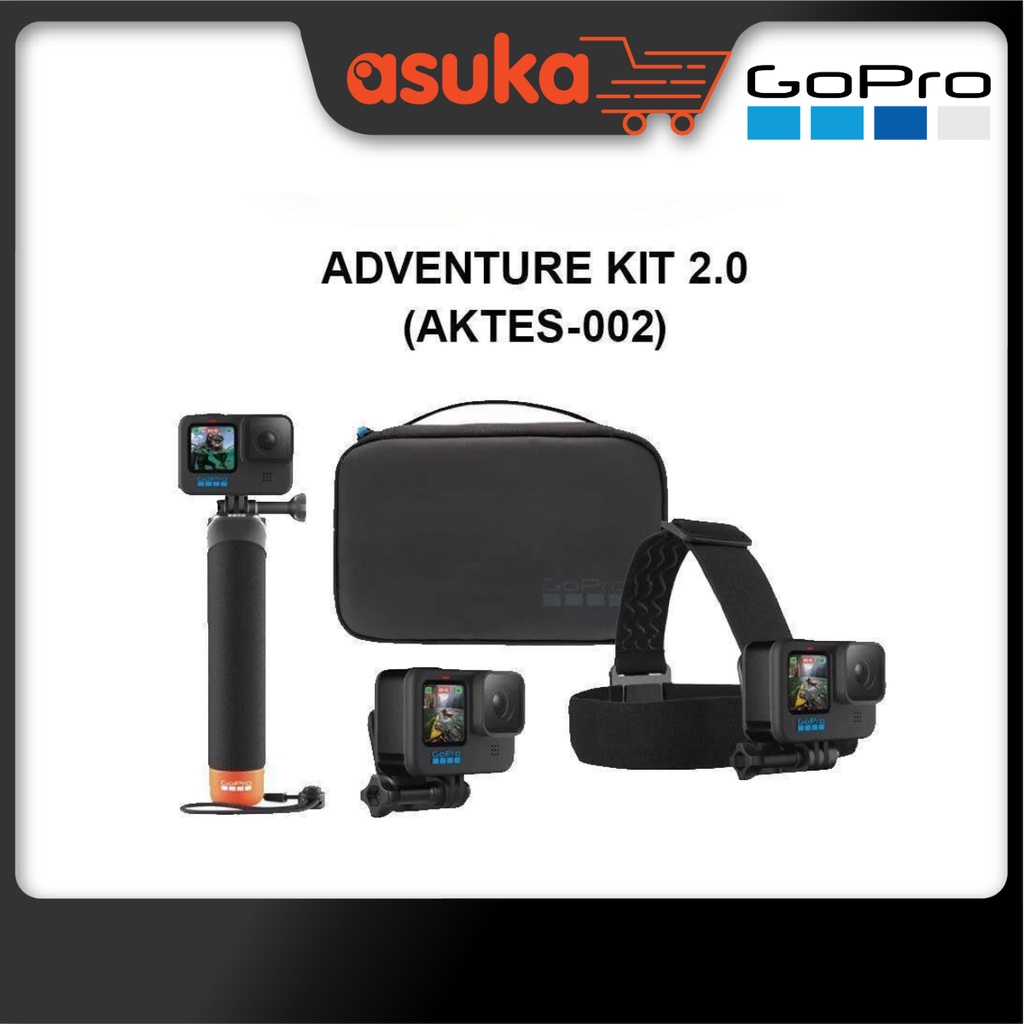GoPro Adventure Kit 2.0 (AKTES-002) (Compatible: All Hero and Max ...