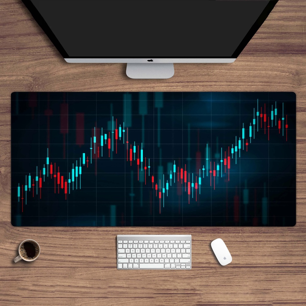 Day Trading Desk Pads | Mouse Pads | Keyboard Mouse Pads with ...