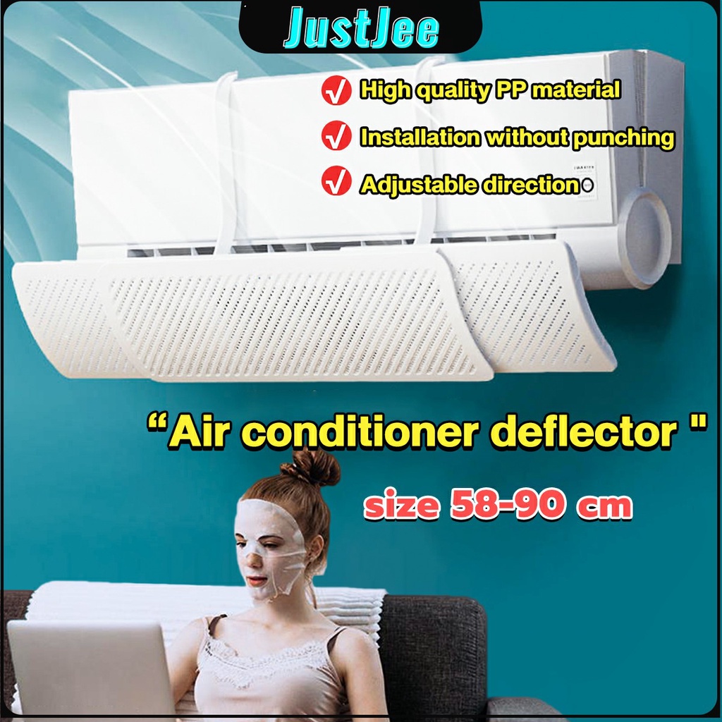 COD Adjustable Air Conditioner Cover Air Conditioning Baffle Deflector ...