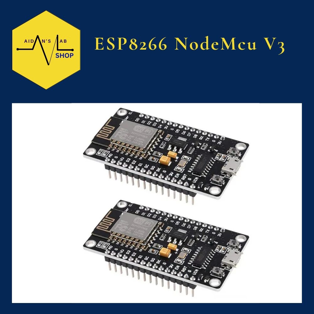 ESP8266 NodeMcu V3 Wifi Module | Aidans Lab | Shopee Philippines