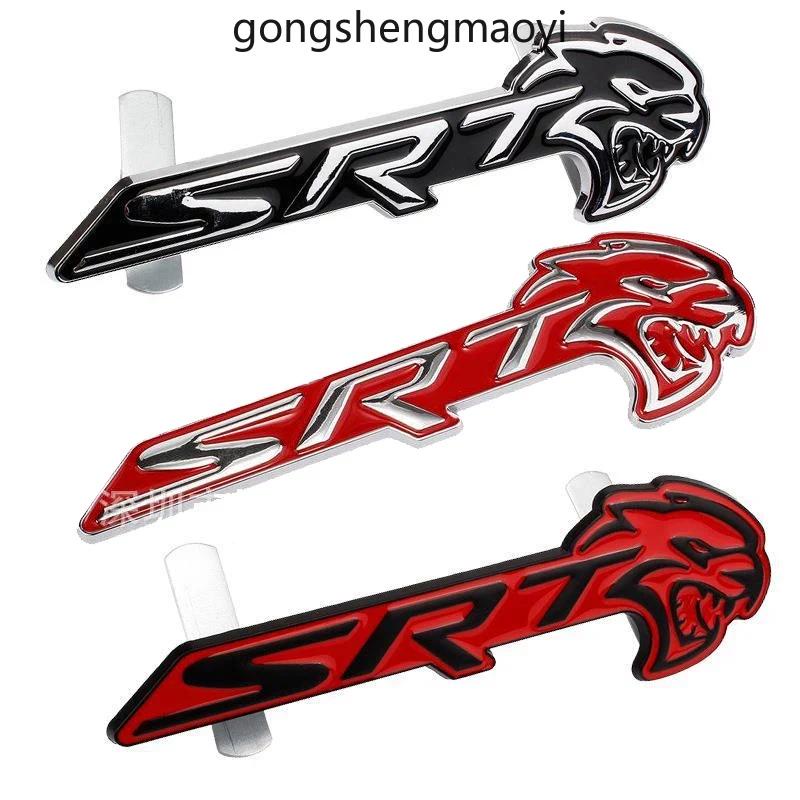 Alloy Car Side Fender Sticker for Dodge SRT Logo Charger Challenger ...