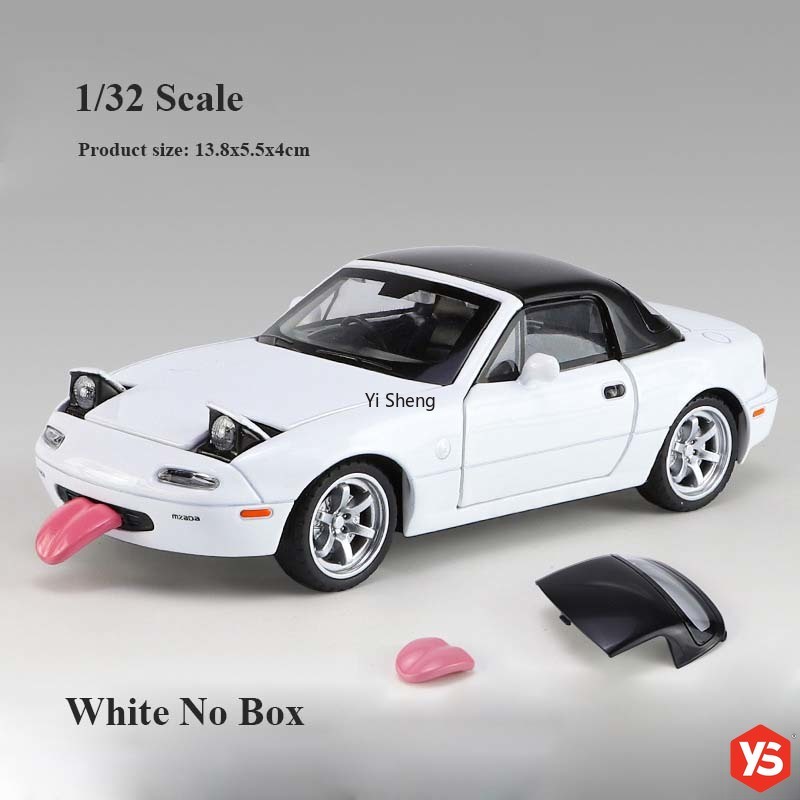 1/32 Scale Diecast Mazda Miata MX-5 JDM Convertible Coupe Car Models ...
