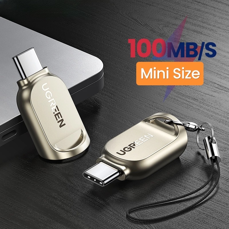 UGREEN USB C Card Reader TF Micro SD Type C 3.0 OTG Memory Card Reader ...