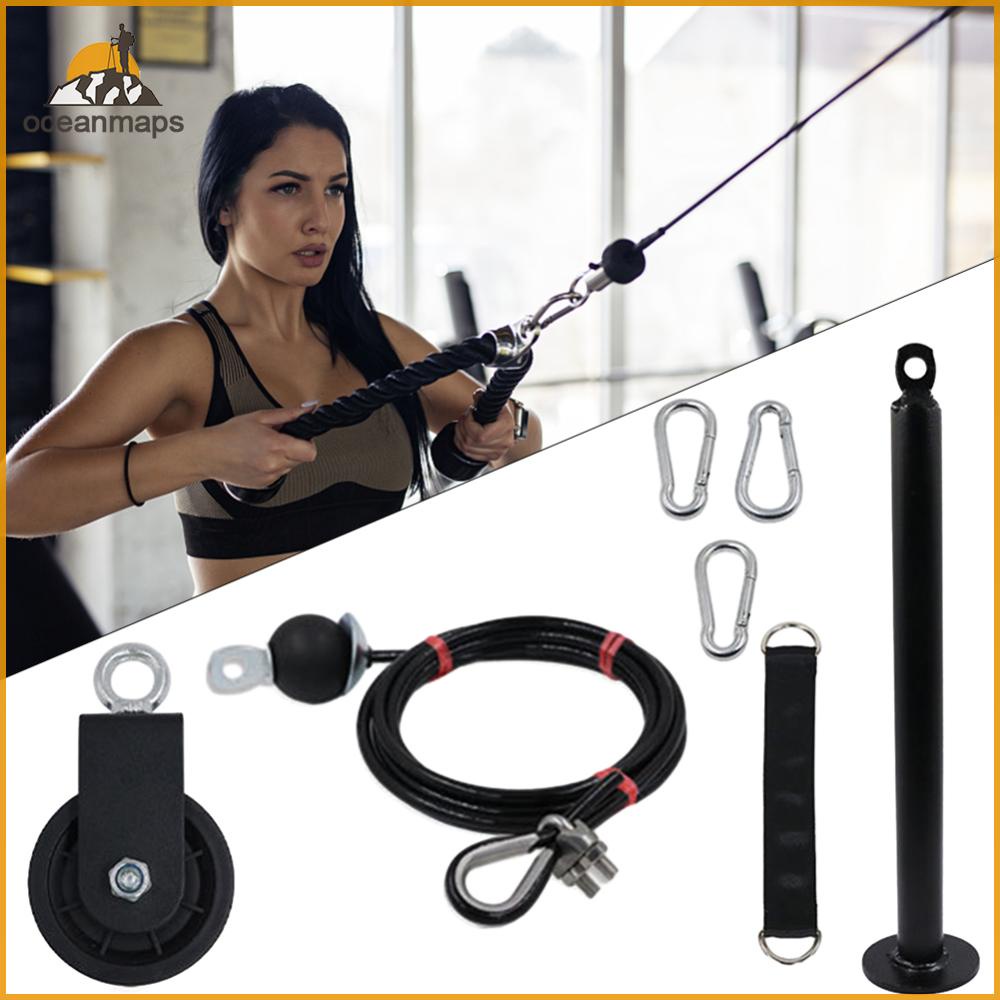 OCE! Home Gym Exercise Pulley System Equipment for Home Gym Weight ...