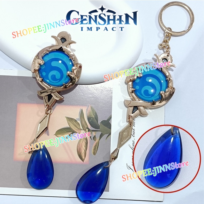 - JINN - Genshin Impact Vision Fontaine Water God FURINA VISION ...