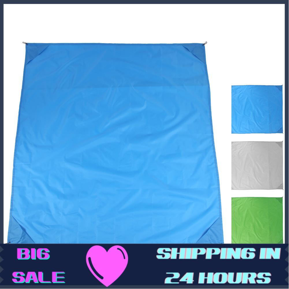 Ssrroo Outdoor Pocket Blanket Beach Mat Sand Free Waterproof Fixable ...