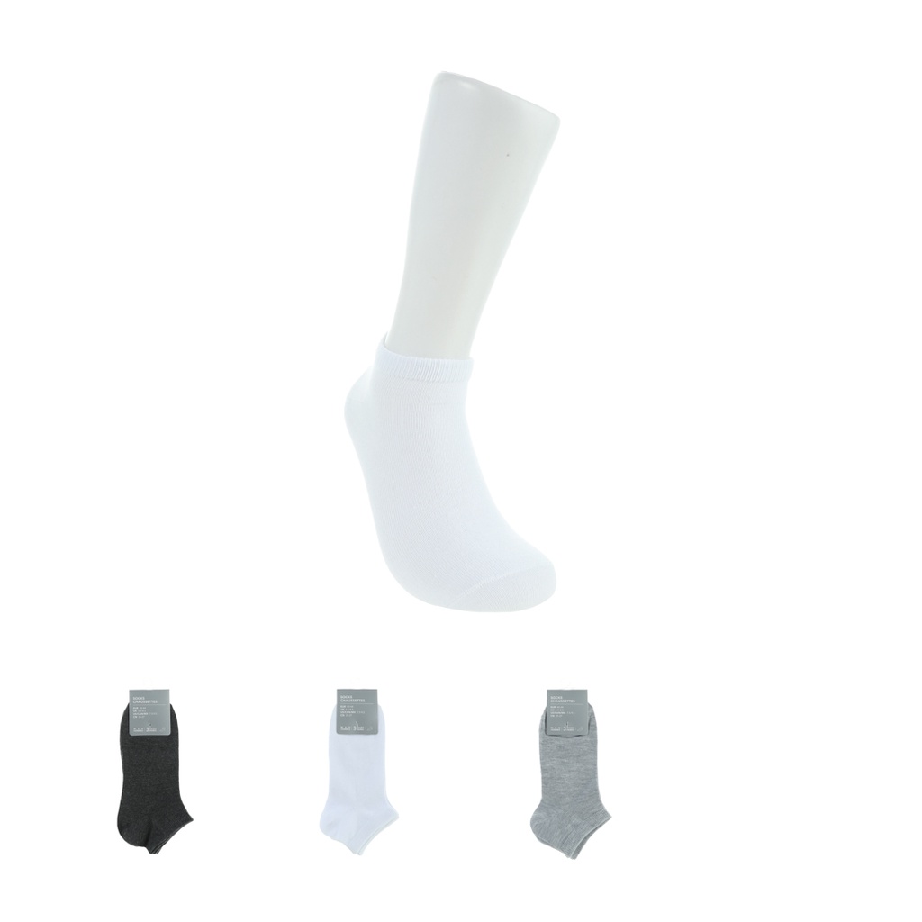 MINISO Men's Versatile Low-Cut Socks (3 Pairs) | Shopee Philippines