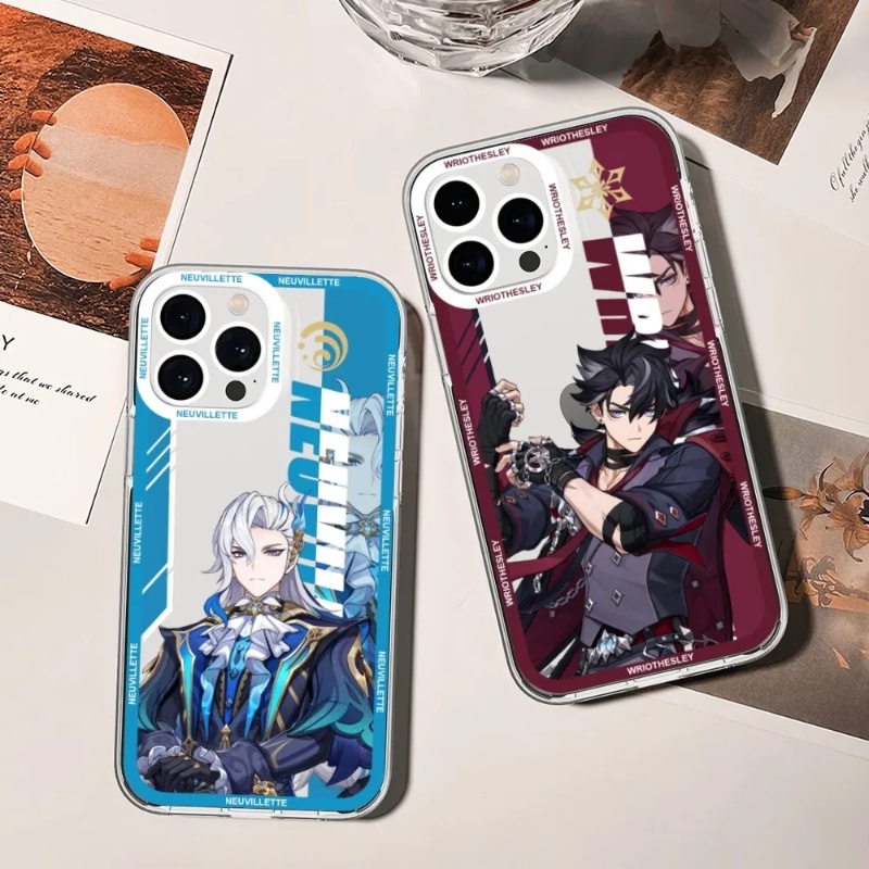 2024 Genshin Impact Neuvillette Wriothesley Phone Case For Xiaomi Redmi ...