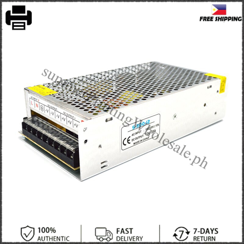 Transformer 220V to 12V Switching Power Supply 12 Volt 25A Lighting ...