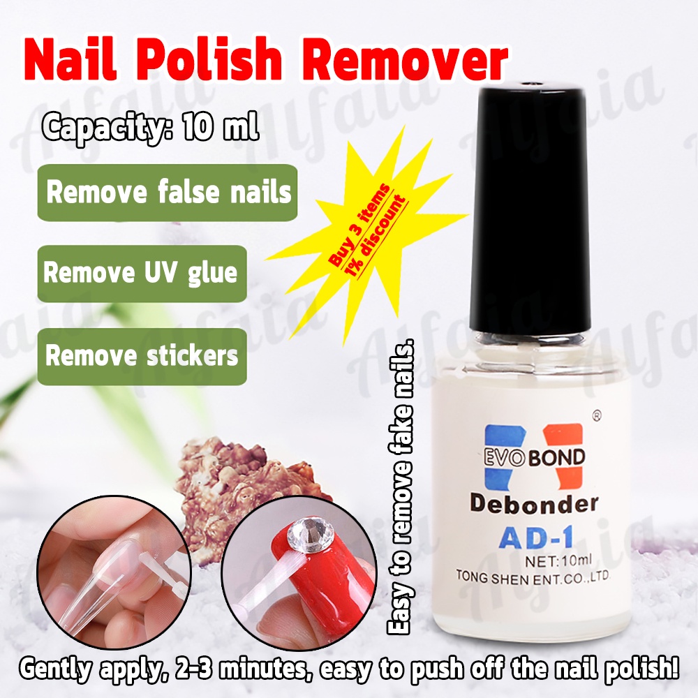 Alfaia Artificial Nail Glue Debonder Nail Tip Extension Remover Soak ...