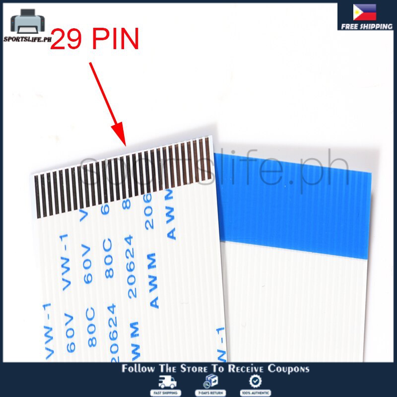 FFC 29 pin flex flat data cable for tx800 xp600 DX11 mutoh valuejet ...
