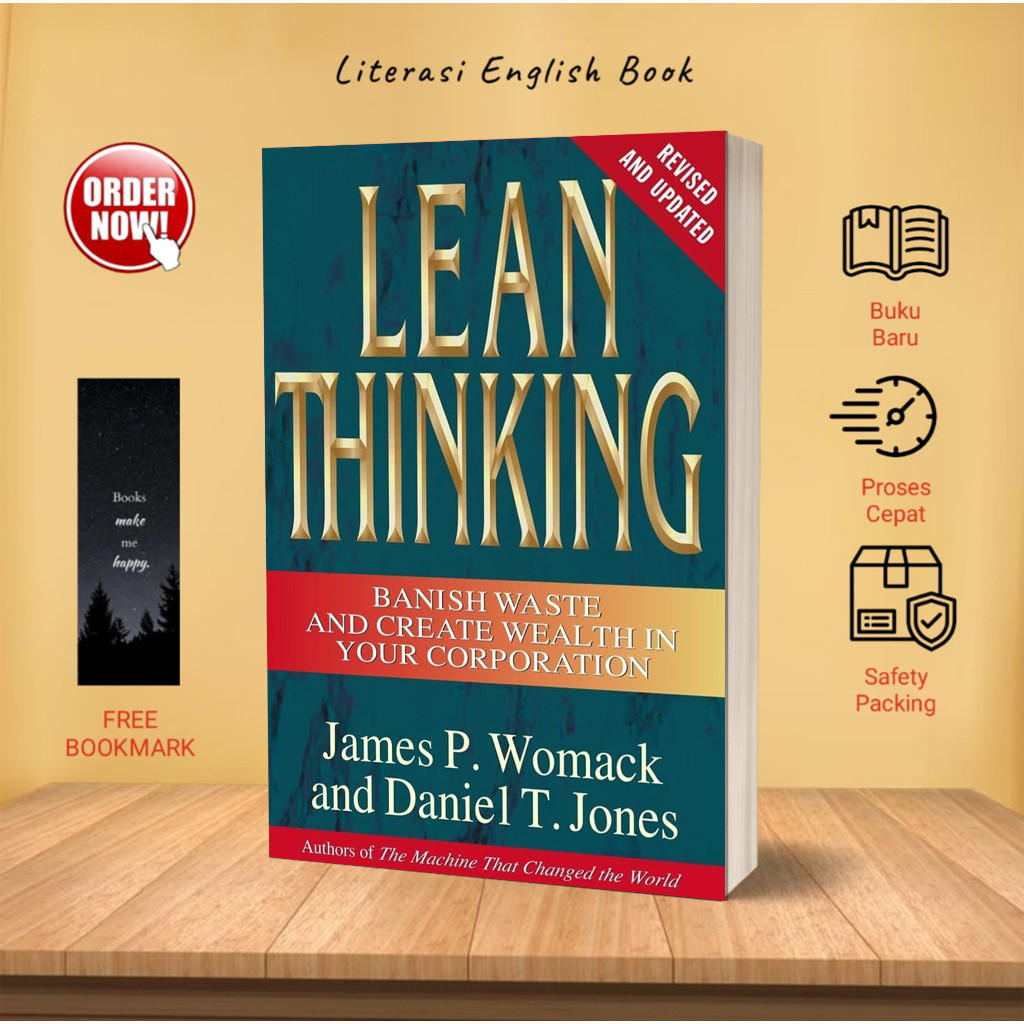Lean Thinking by James P. Womack (English) | Shopee Philippines