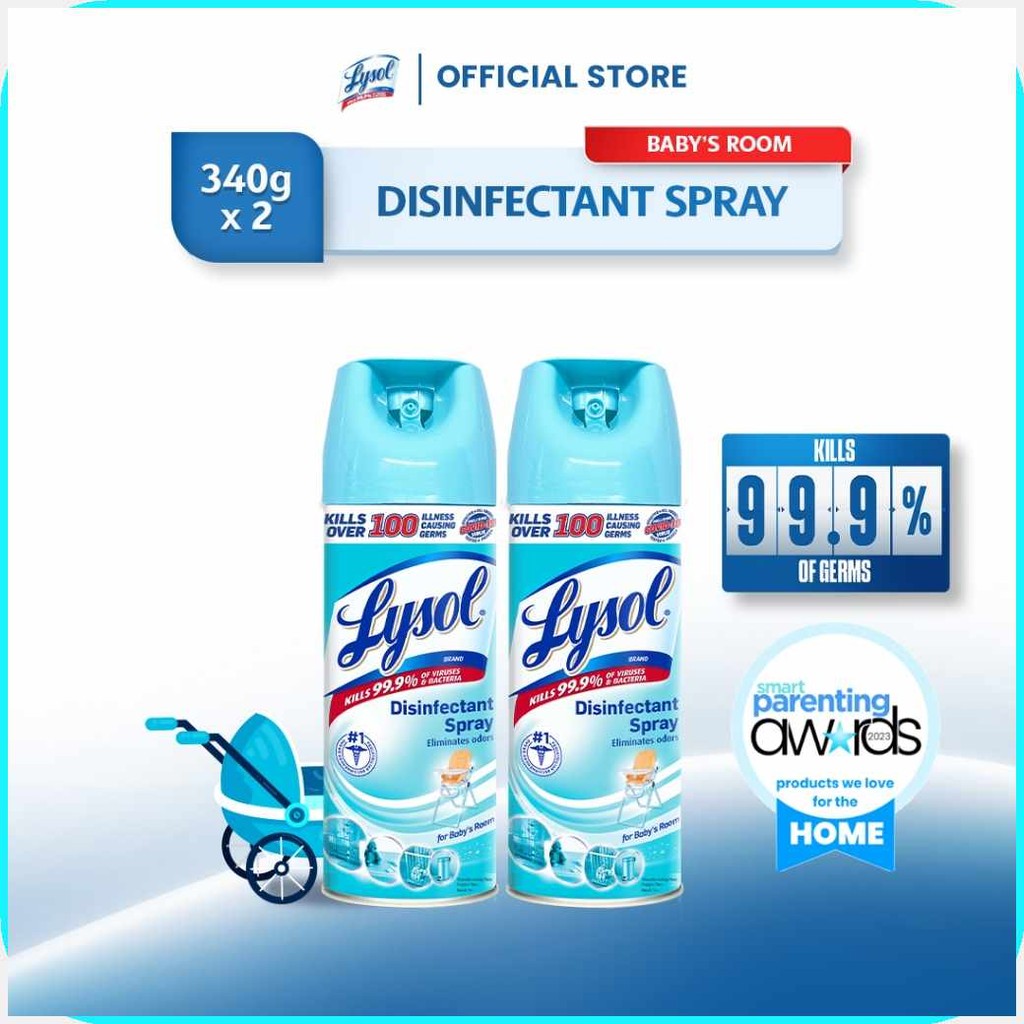 Lysol%b=Antibacterial#fw]BT=Disinfectant.zW]Spray.kP]Cleaner.EO]Baby's.Gp]Room.pi]340 G Set of 2 ...