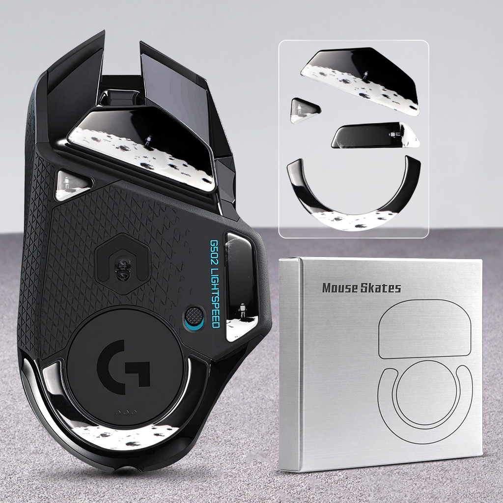 Glass Mouse Skates for Logitech G502 Lightspeed Wireless Mouse Feet ...