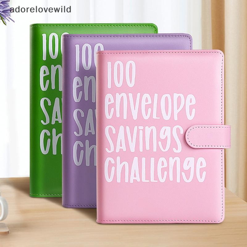 ALW 100 Envelope Challenge Binder, Easy And Fun Way To Save $5,050 ...