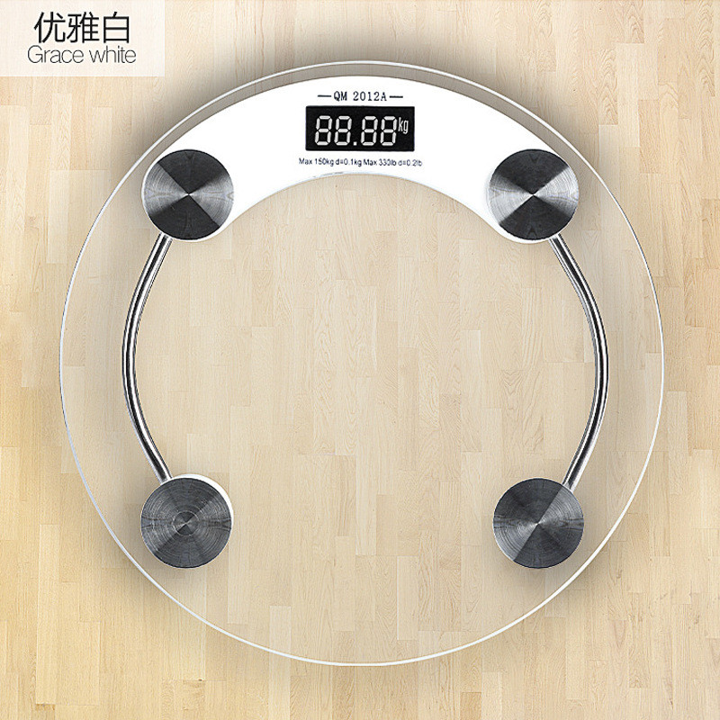 Electronic Body Weight Scale Home Use Smart Body Scale Round ...